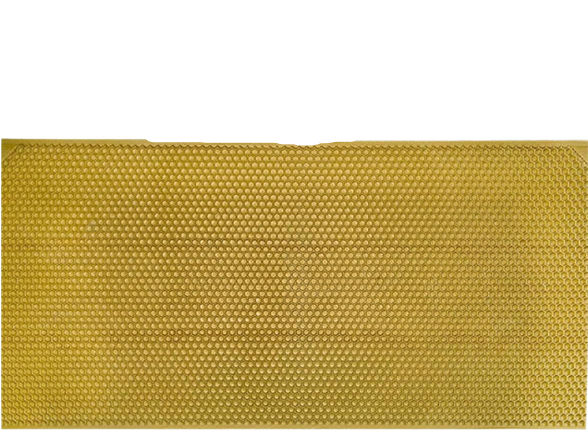 8 1/2" Waxed Comb Foundation (Yellow) 10 pack – West Tech Shipping