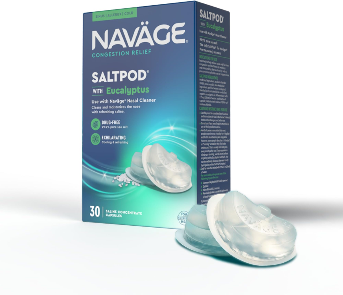 Navage SaltPod 30 Pack Refills – West Tech Shipping